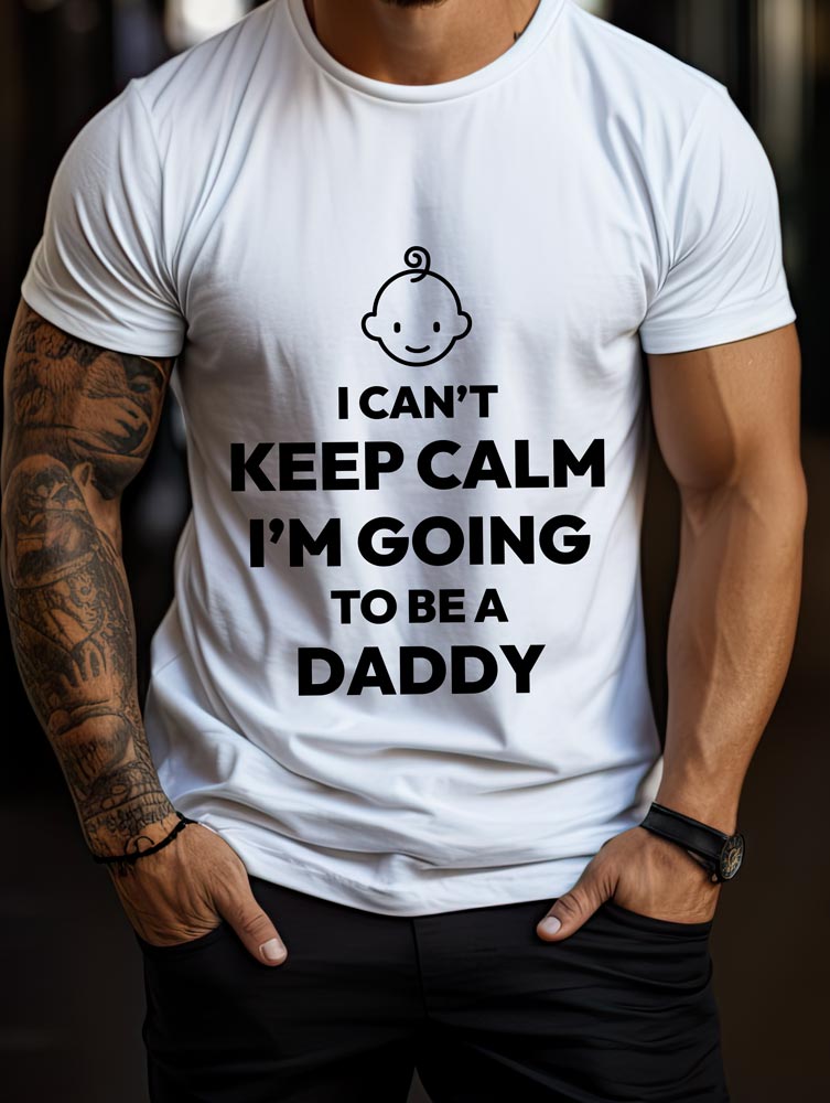 Tricou I Can't Keep Calm I'm Going To Be A Daddy Alege tricoul acum!