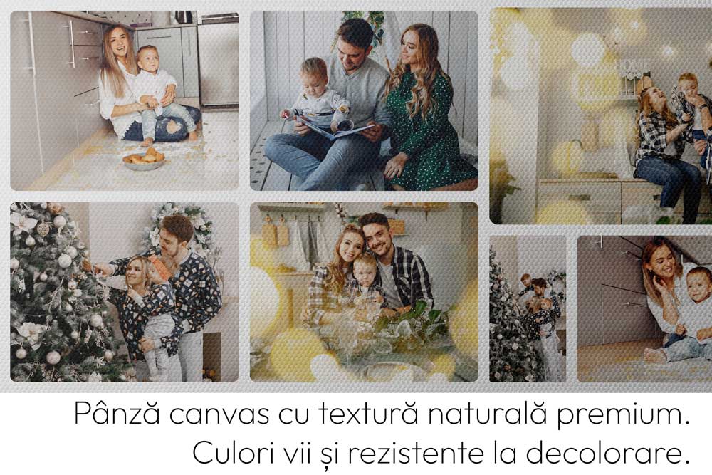 Tablou Canvas Colaj cu 18 poze